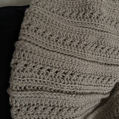 Colorado Throw Blanket Crochet Pattern, Crocheted Blanket Pattern ...