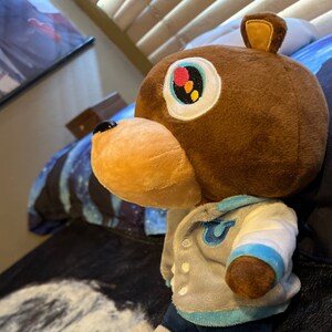 Kanye West Graduation Plush Bear CUSTOM Dropout Bear - Etsy