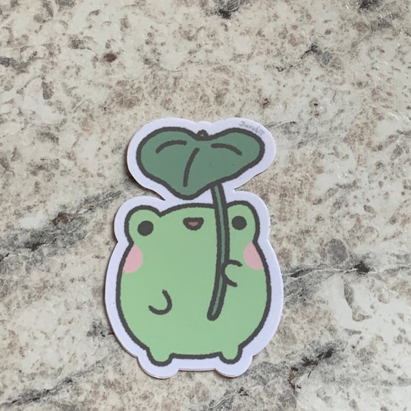 Frog Vinyl Sticker Set | Journalling | Planner Sticker | Waterproof ...