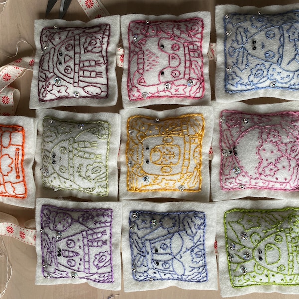 PDF PATTERN - Bumper Collection of Stitcheries - Over 30 Mixed ...