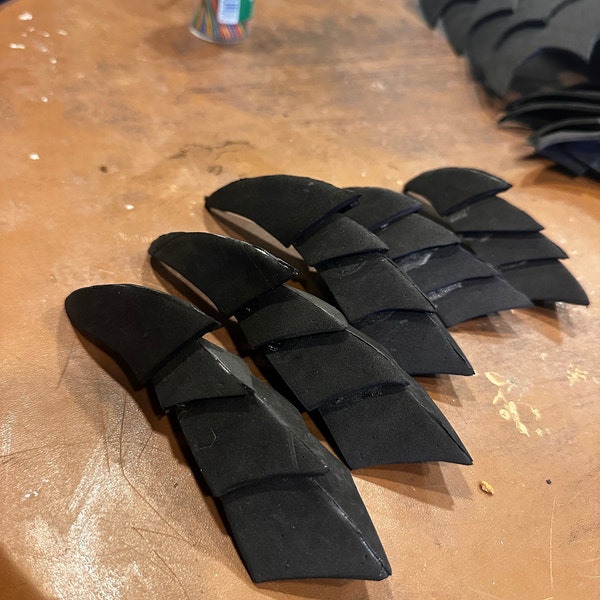 Shoulder / Pauldron Armor Pattern Collection 1&2: Fantasy, Medieval, EVA Foam Template for ...