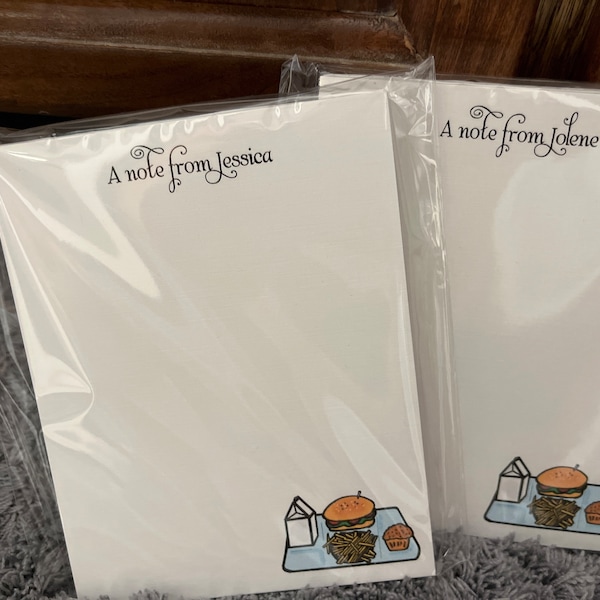 Math Teacher Notepad, Personalized Notepad, Teacher Gift, Stocking ...