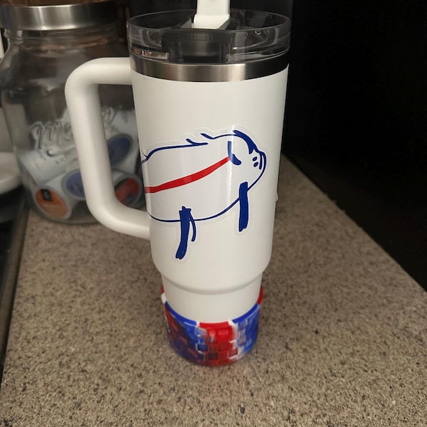 Josh Allen's Drawing Mafia Sticker Car Decal Buffalo Potato - Etsy