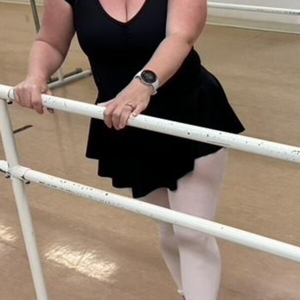 Ballet Classic Black Nylon/ Spandex Dance Skirts- Royall Dancewear - Etsy