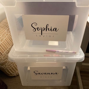 Kids Milestone Tote Kit DIY Memory Box Kit School File | Etsy