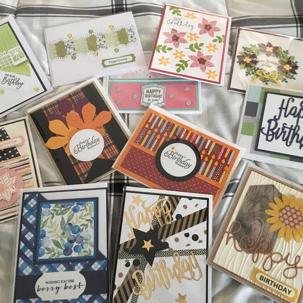 Handmade All Occasion Greeting Cards (set of 5) - Etsy