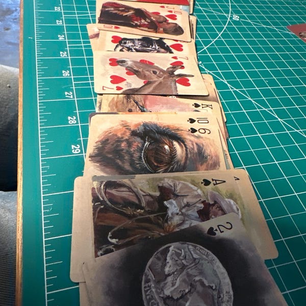 1ST DECK Western Art Playing Cards - Etsy