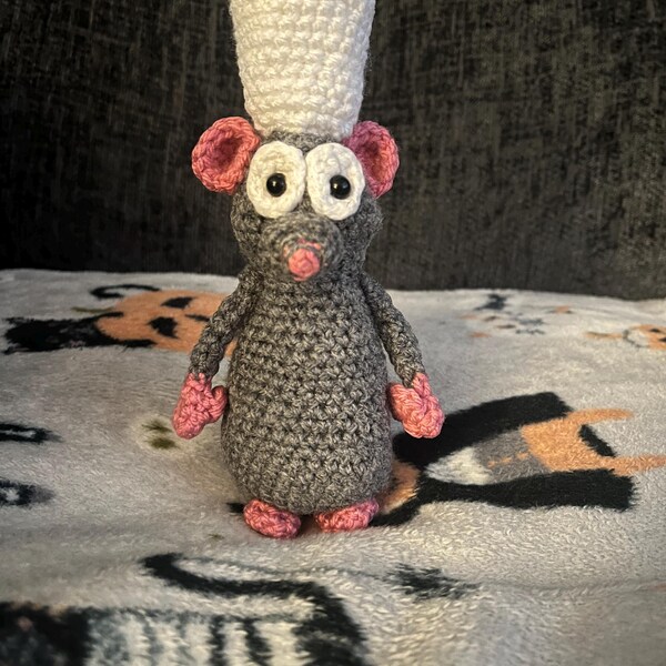 Cooking Rat - Crochet Pattern - Etsy