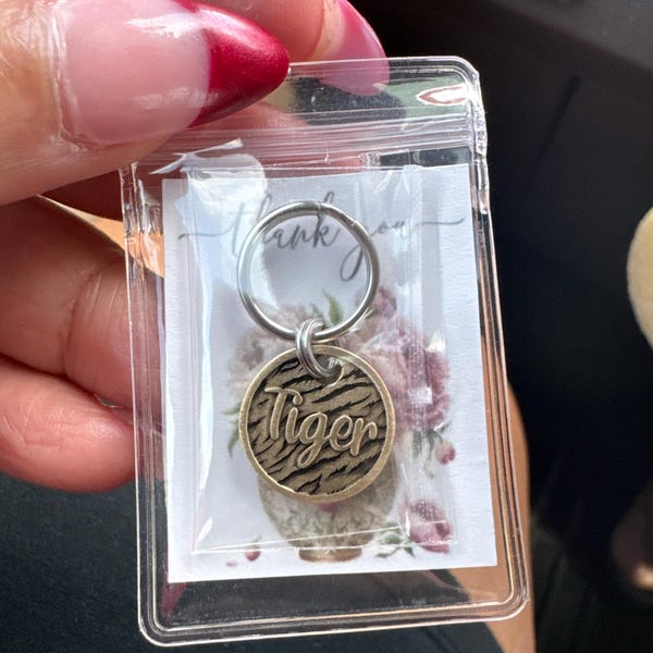 Cat Tag, Custom Cat Tag, Kitten Tag, Personalized Mini Pet ID Tag ...