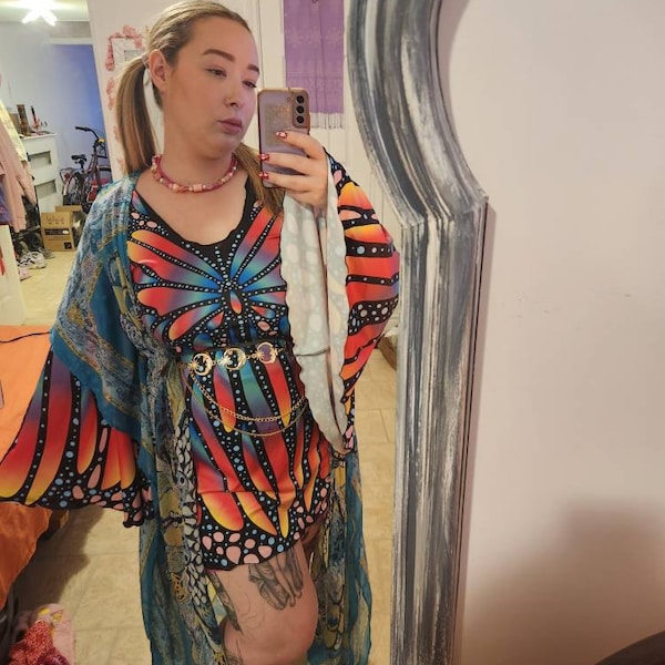 Rainbow Skeleton Overalls, Skeleton Dungaree With Bones, Halloween ...