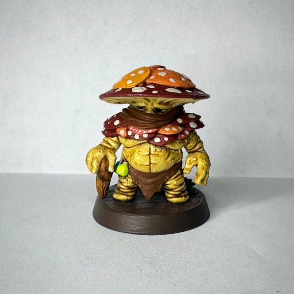 Orc Orog / Half-orc Fighter Barbarian DND Resin 28mm Scale Dungeons ...