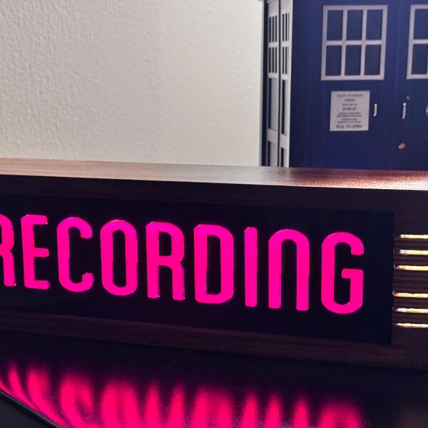 Recording 18" Studio Warning Sign - Etsy