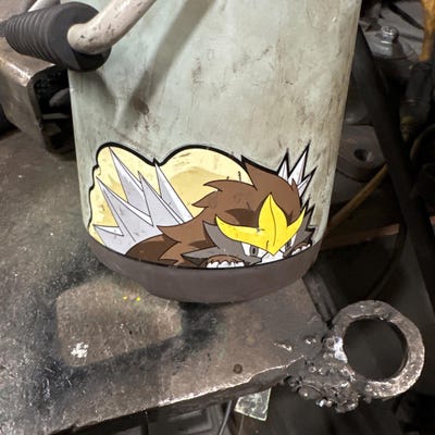 Shiny Greninja Peeker Sticker - Etsy