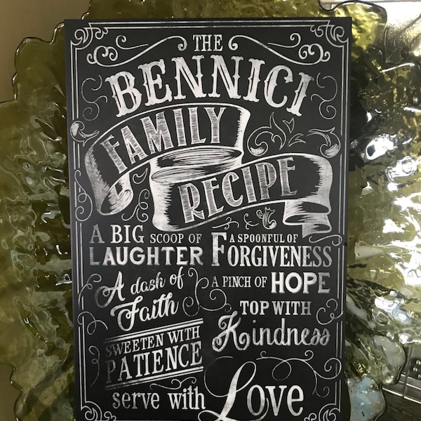 Personalised Cafe & Kitchen Sign/wall Plaque - Etsy