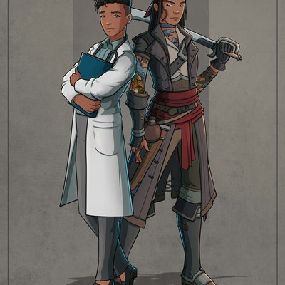 Custom Character Art Stylized - Etsy