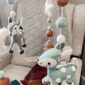 Baby Mobile Cot Mobile Nursery Mobile Crib Mobile Felt | Etsy