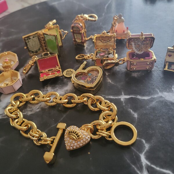 Juicy Couture Notebook Charm - Etsy