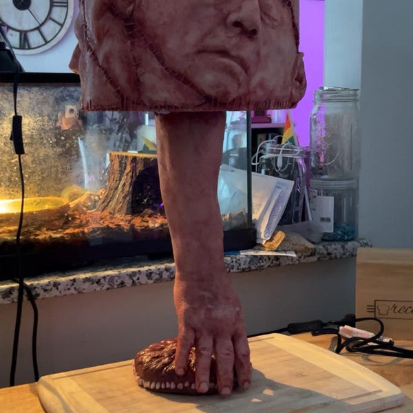 Human Skin Lamp - Etsy