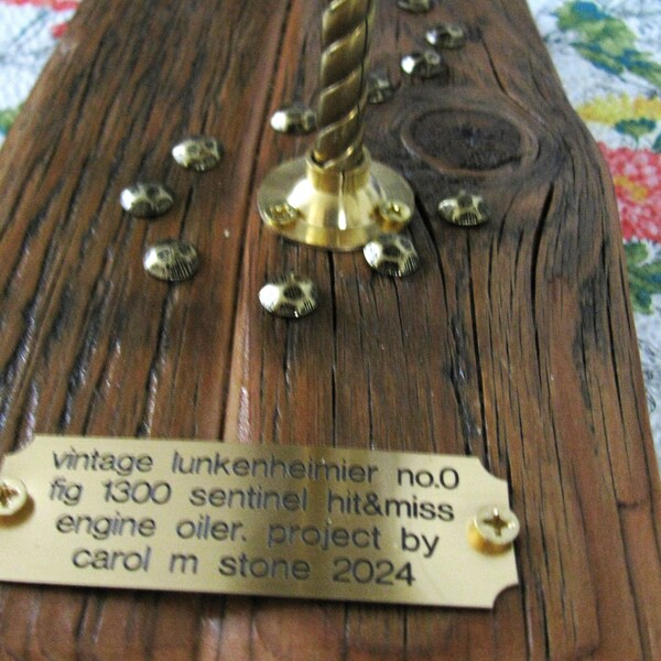 1x3 Custom Engraved Notch Corner Brass Plate W/2 Mounting Holes/screws ...