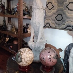 Beautiful Huge 140MM Pink Rosophia Stone Healing Charged - Etsy