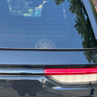 Wildflower Decal, Boho Car Decal, Car Stickers, Gift for Plant Lovers ...