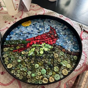 100 Button Rainbow Mix, All Colors, Assorted Sizes, Sewing, Crafting ...