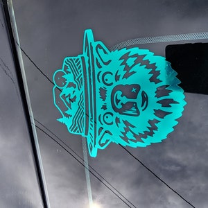 Om Mani Padme Hum Sticker, Prayer Flags Sticker, Tibetan Script Colored ...