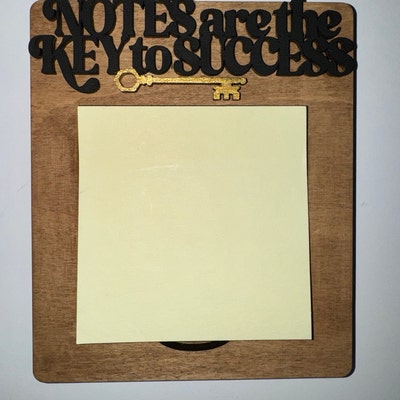 Laser Cut File Lightbulb Sticky Note Holder Small Note Big - Etsy