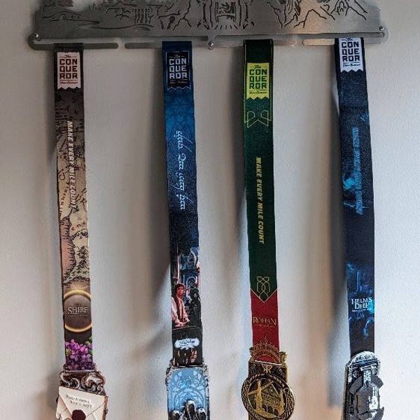 Middle Earth Landscape - Allied Medal Hanger Holder Display Rack ...