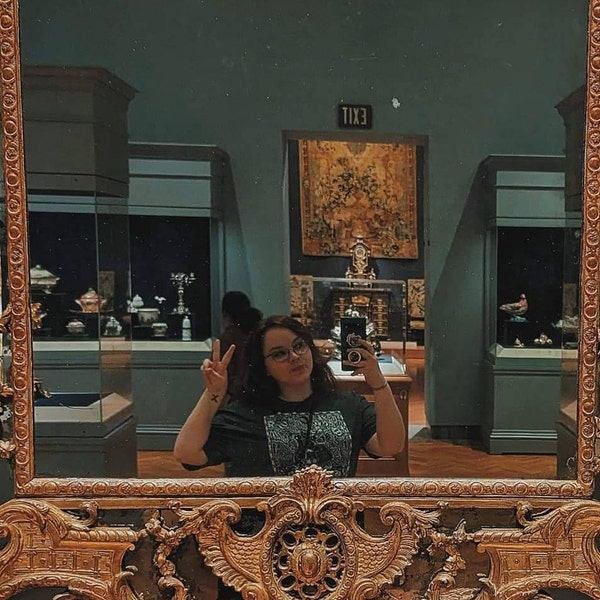 CALIFORNIA POPPY 21x21 Bandana Wildflower Floral Scarf / Botanical ...