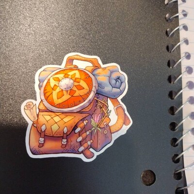 Fantasy Map Dnd Scroll Dungeons and Dragons Sticker - Etsy