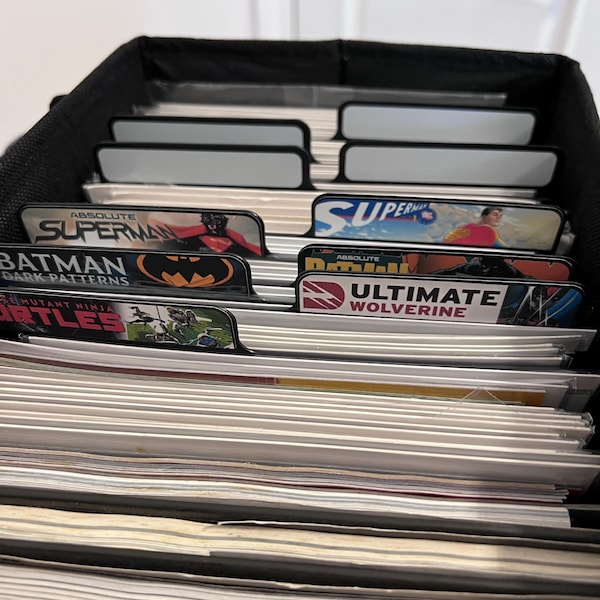 Custom Comic Books Divider Labels, Comic Labels, Comic Stickers ...