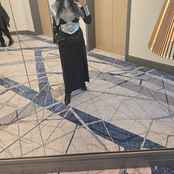 NEFERTARI Futuristic Harness With Adjustable Waist Belt. Made With EVA ...