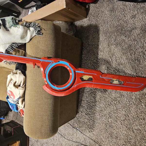 Shulk Monado Lifesize Cosplay Sword - Etsy