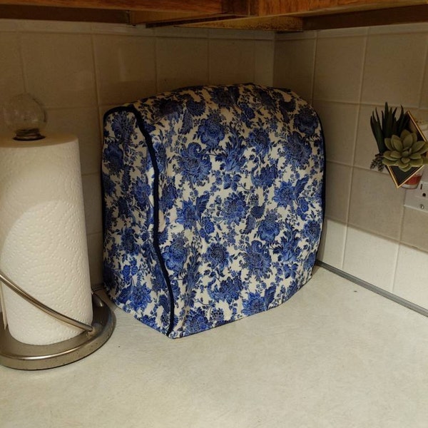 Blue Floral Kitchenaid Cover - Etsy