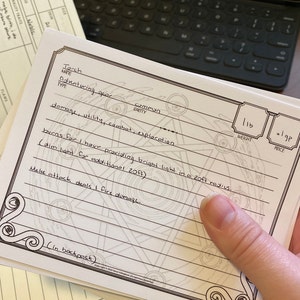 D&D 5e Magic Item Sheet Template Printable Dungeons and - Etsy