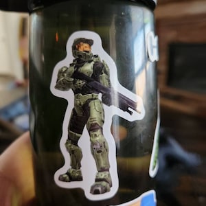 Halo Cortana Video Game Vinyl Sticker Decal for Phone, Laptops ...