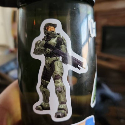 Halo Cortana Video Game Vinyl Sticker Decal for Phone, Laptops ...