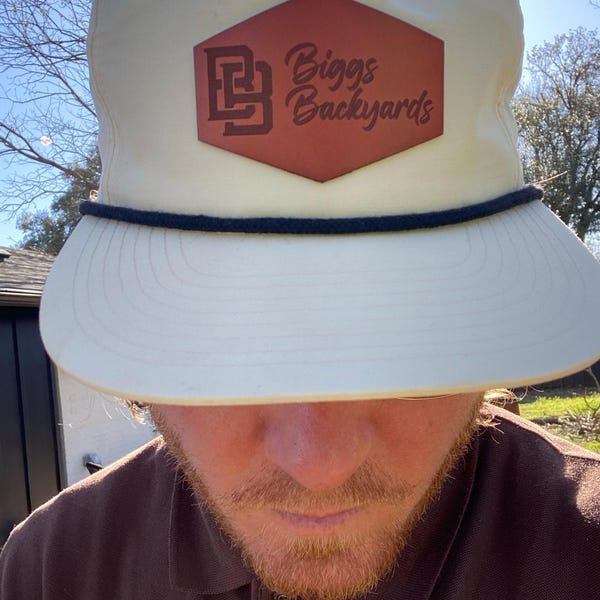 Largemouth Bass Patch Hat, Custom Richardson 112 Leather Patch Hat, Leather Patch Trucker Hat ...