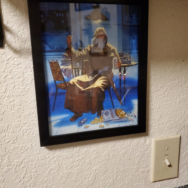 THE GOLDEN WIZARD Art Print, Signed and Numbered by the Artist on Epson ...