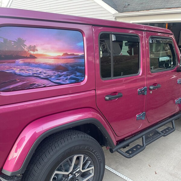 Distressed American Flag Rear Window Decals Fit Ford Bronco 6g Hardtop ...