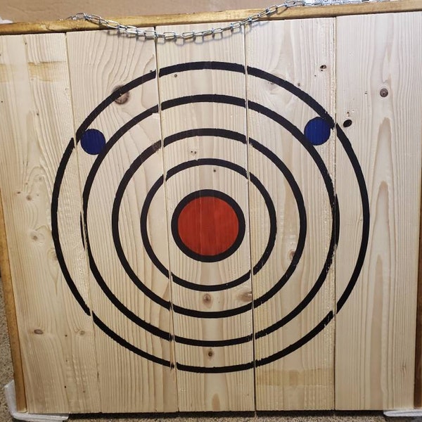 Large 4-ring Hanging Axe and Knife Throwing Target (FREE SHIPPING) - Etsy