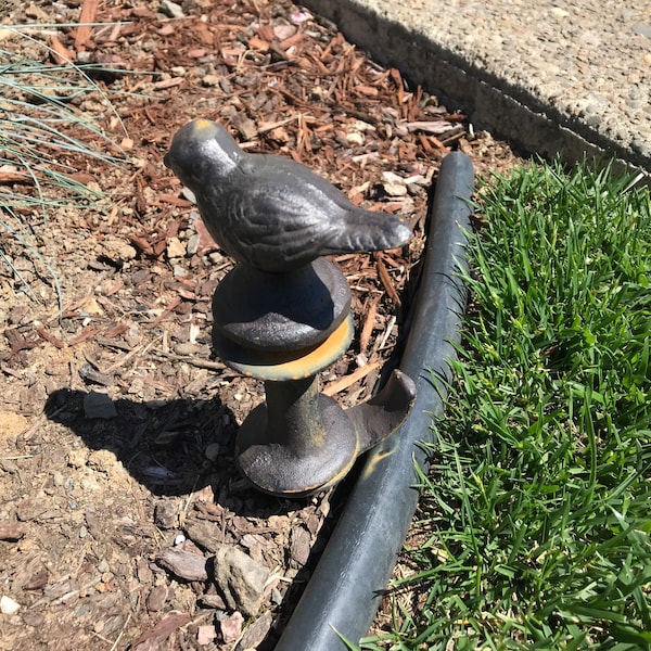 2 Pack Cast Iron Songbird Hose Guides - Etsy