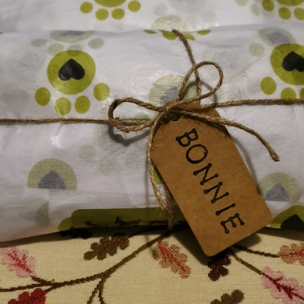 Custom Printed Tissue Wrapping Paper, Your Logo, Name and Message ...