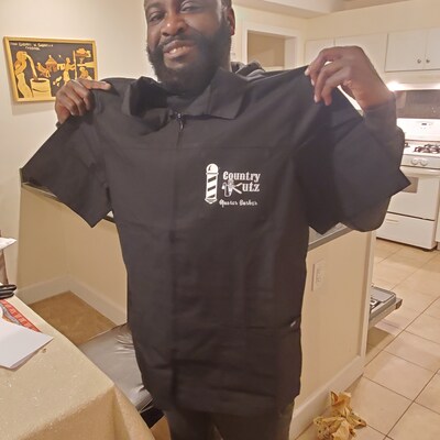 Barber Jacket, Groomer Gift, Hairdresser Gift, Beautician Gift, Salon ...