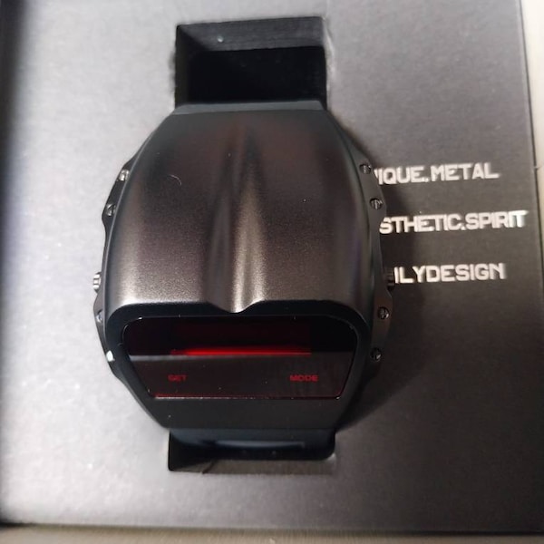 Men Digital Space Retro Future Tech Style Watches Sport Racing Fashion ...