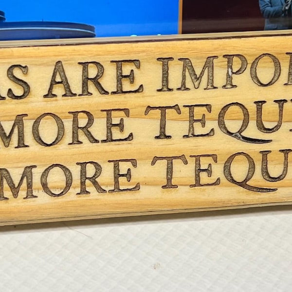 Funny Bar Sign Drinking Responsibly Means Not Spilling It - Etsy