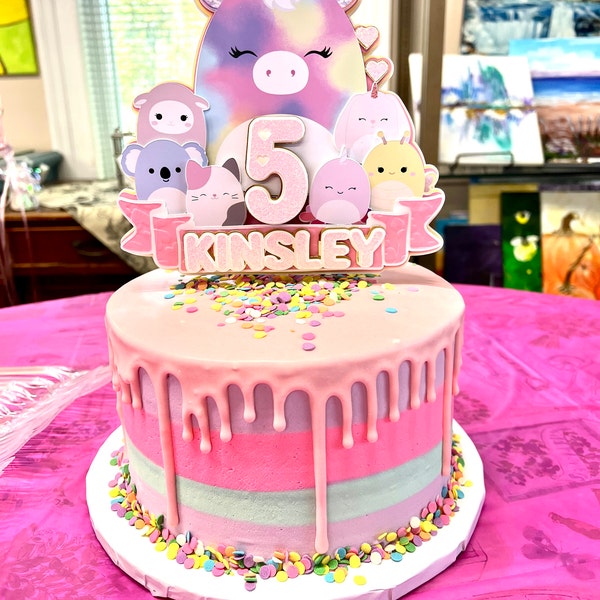 Squishy Cake Topper - Etsy