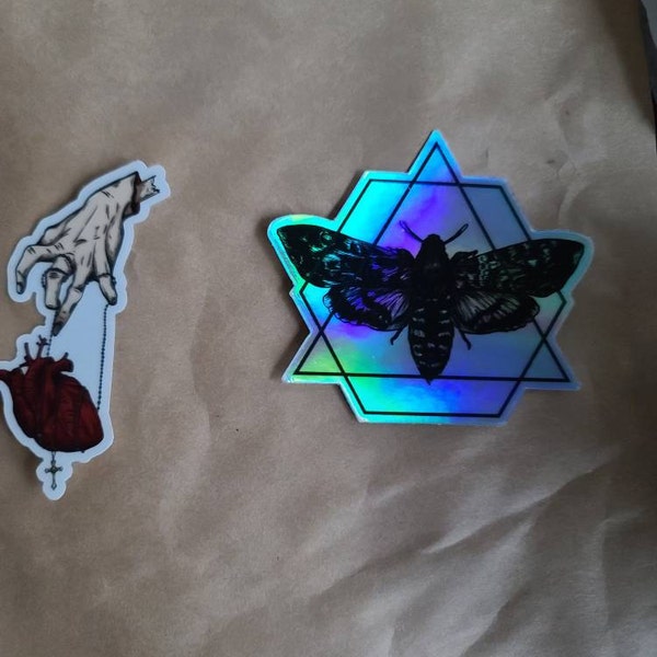 Human Heart Transparent Sticker- the Chains That Bind Us Original Art ...