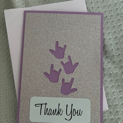 ASL ILY Pillow I Love You Hand Shape // Black With Multi-colored ...